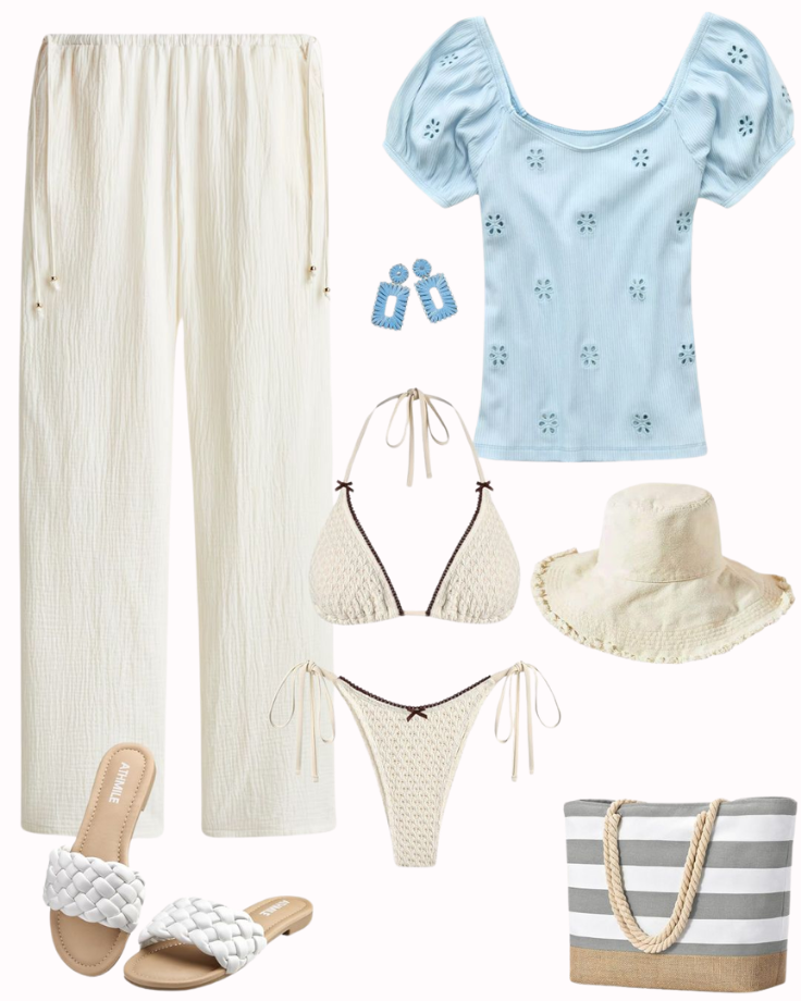 29 Trendy Beach Outfit Ideas to Rock the Sand and Sun - whattodress.com
